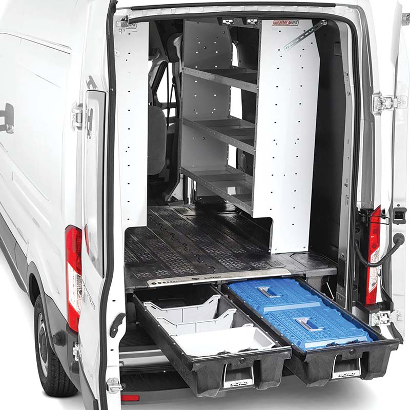 Decked Cargo Van Storage Systems | Plus Automotive Network