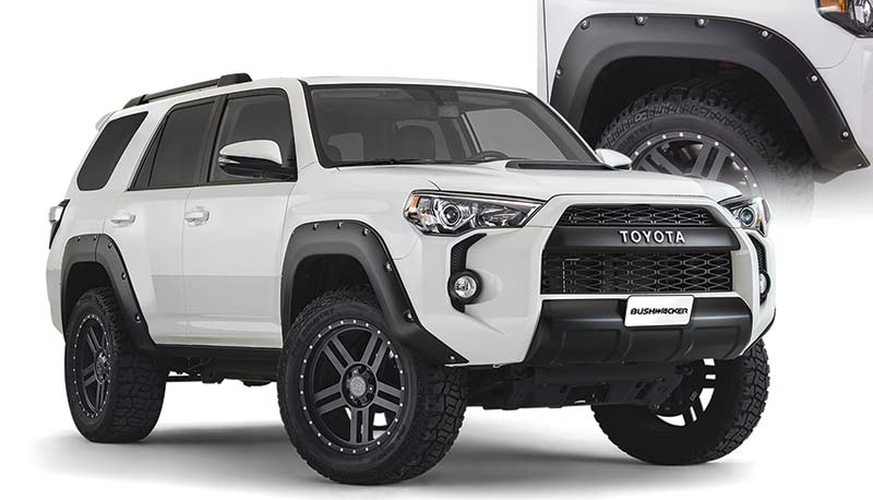 Bushwacker Pocket-Style Fender Flares for 4Runner | Plus Automotive Network