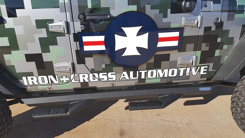 Iron Cross Automotive Sidearm Step | Plus Automotive Network